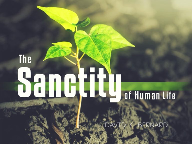 The Sanctity of Human Life (Entire Article) – APOSTOLIC INFORMATION SERVICE