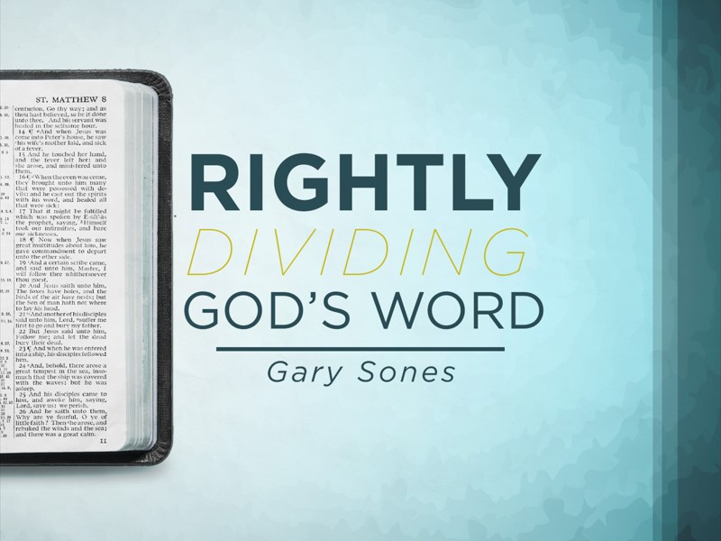Rightly Dividing God’s Word – APOSTOLIC INFORMATION SERVICE
